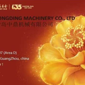 Zhongding Machinery Attended the 135th Canton Fair with New Machines